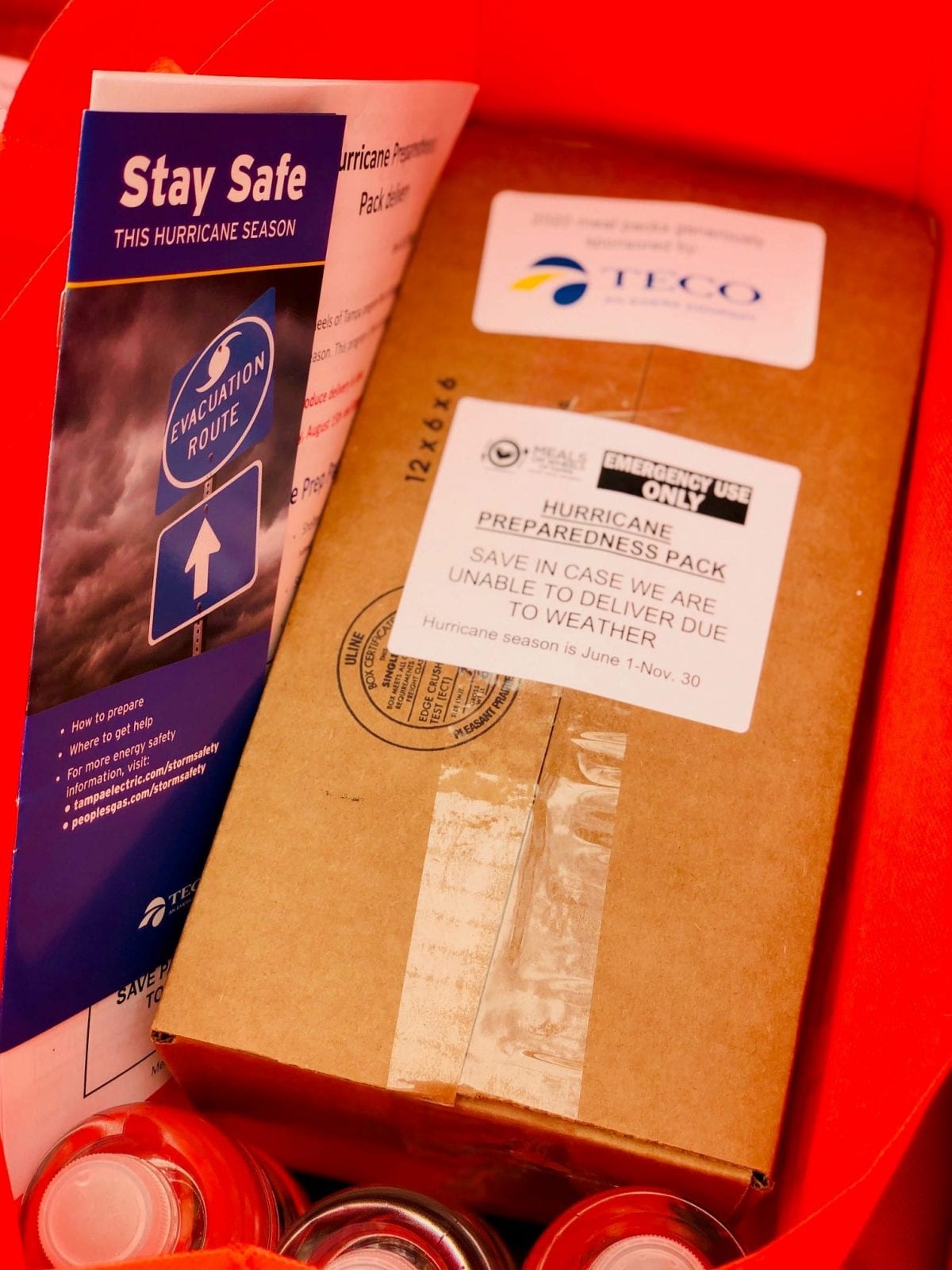 Hurricane Preparedness Packs - Meals On Wheels of Tampa